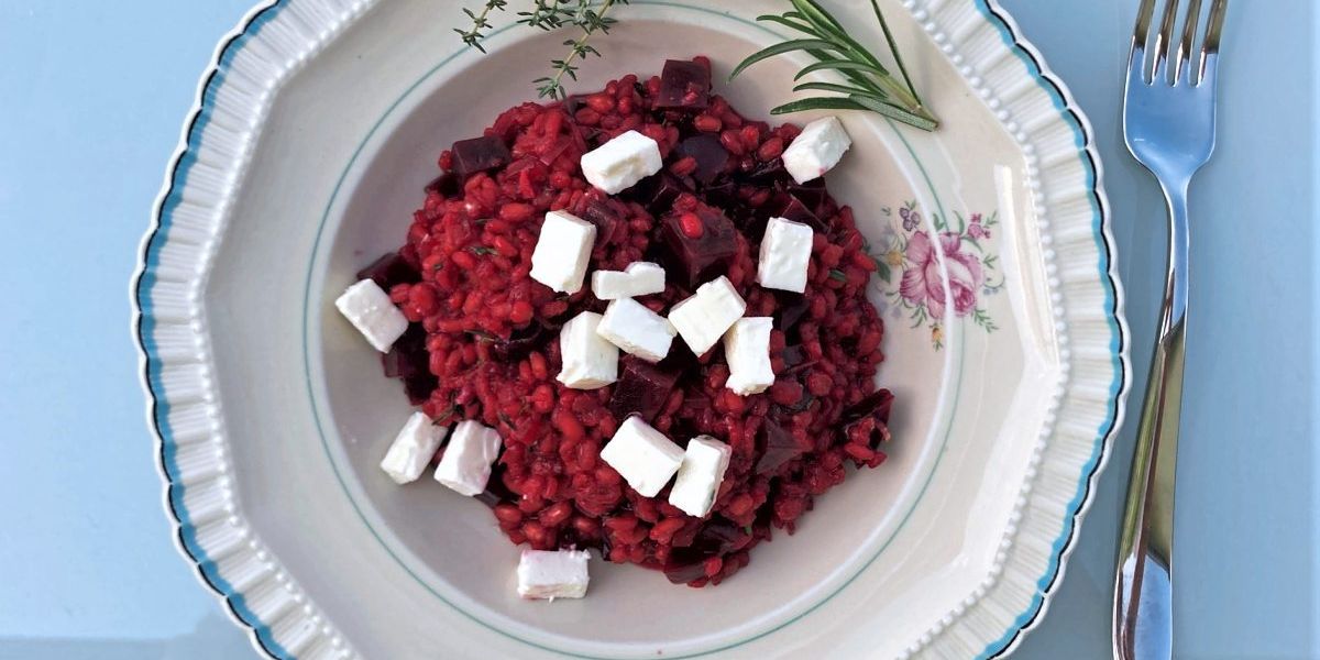 Rezept: Kaszotto – Rote-Rüben-Rollgerste mit Feta - Rezepte ...