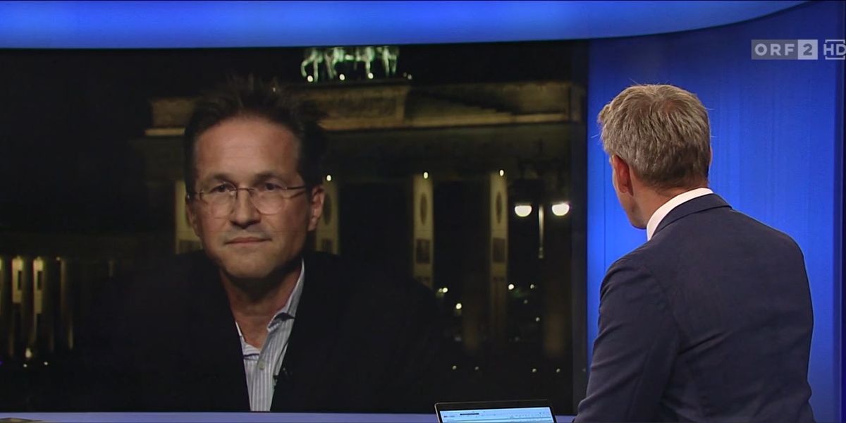 Fluchtexperte Knaus mit einer neuen Perspektive in der "ZiB 2" - TV ...