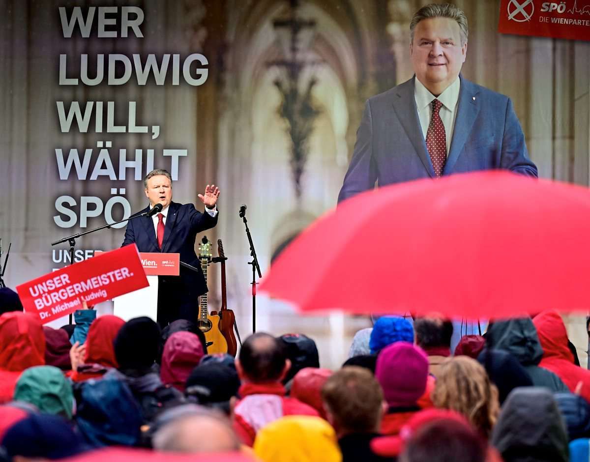 Ludwig bei Wahlkampffinale: SPÖ sei "Gegenmodell zu reaktionären und ...