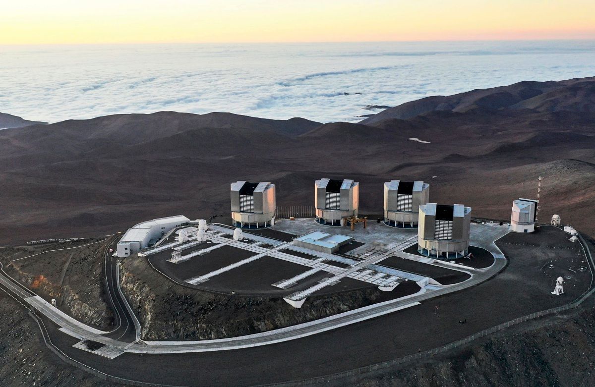 Eine riesige Schockwelle um einen toten Stern gibt Rätsel auf ...