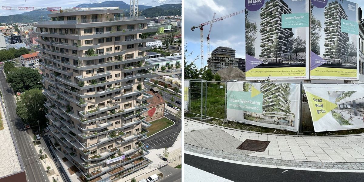 Der Green Tower soll Leben nach Graz-Reininghaus bringen - Bauen ...