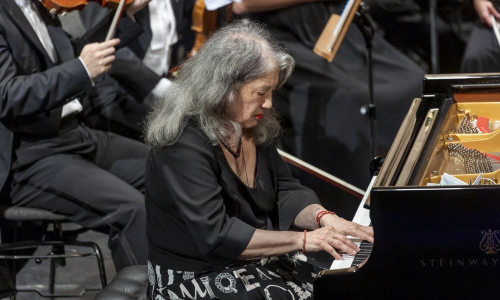 Pianist Martha Argerich in the Musikverein: impetuously youthful, but ...