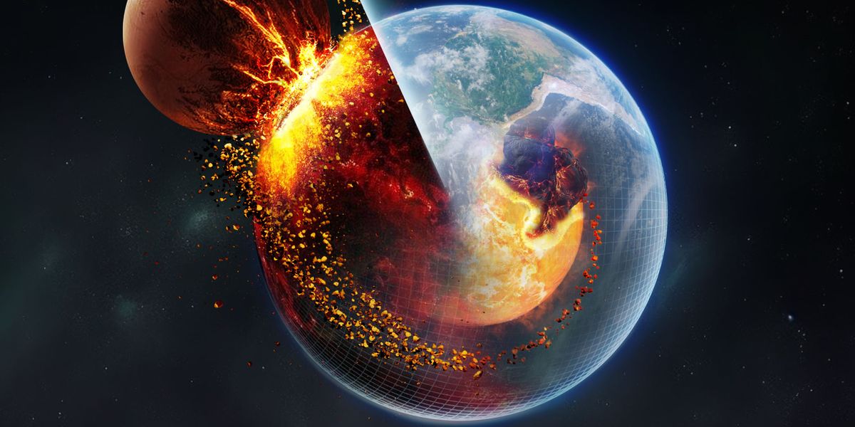 Wo sich Teile eines fremden Planeten noch immer in der Erde verbergen ...