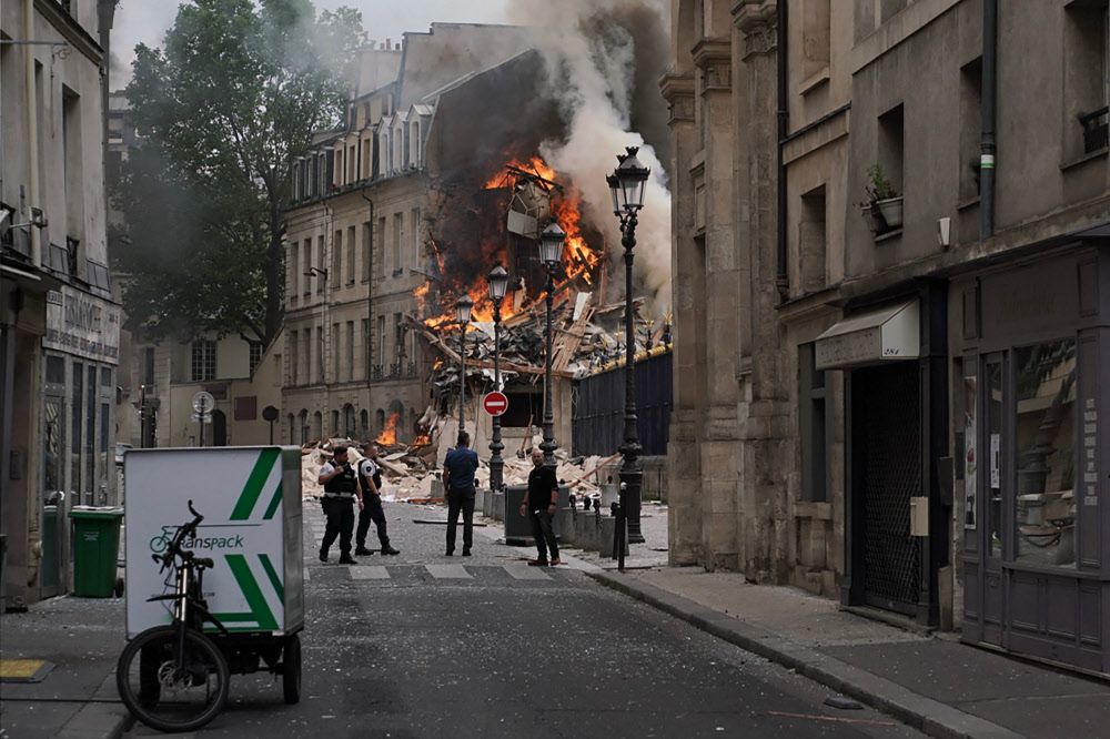Mehrere Schwerverletzte nach Explosion in Paris - Frankreich ...