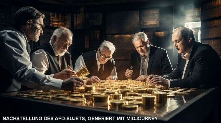 AfD sorgt mit KI-Bild zu angeblichem "Goldschatz" für Irritationen ...