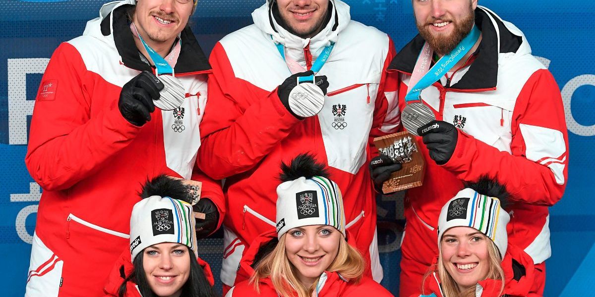 Silber für Österreich im alpinen Team-Bewerb - Wintersport ...