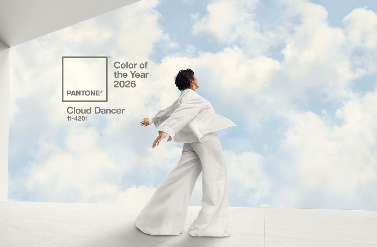 "Cloud Dancer": Pantone-Farbe des Jahres 2026 setzt auf unschuldiges ...