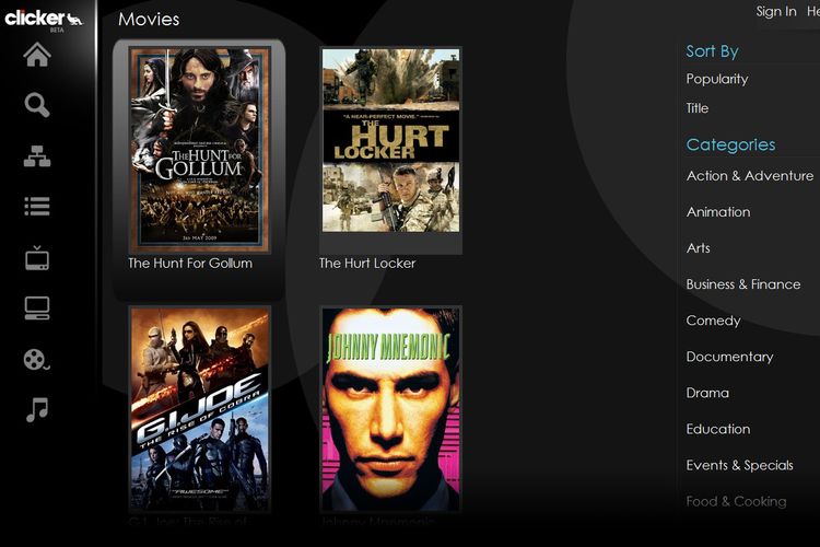 Clicker.tv führt Online-TV-Angebote zusammen - Streaming und TV ...