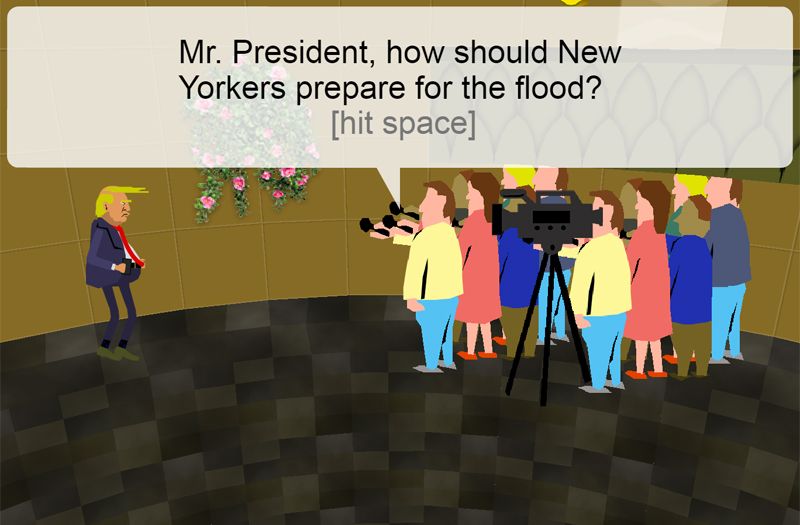 "Super Trump Run": Browser-Spiel lässt Trump wie Mario hüpfen - Games ...