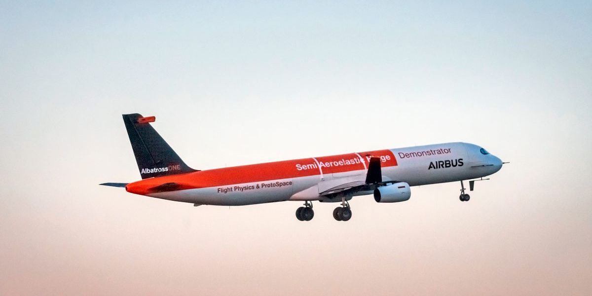 Albatross One: Airbus testet bewegliche Tragflächen - Reisen aktuell ...