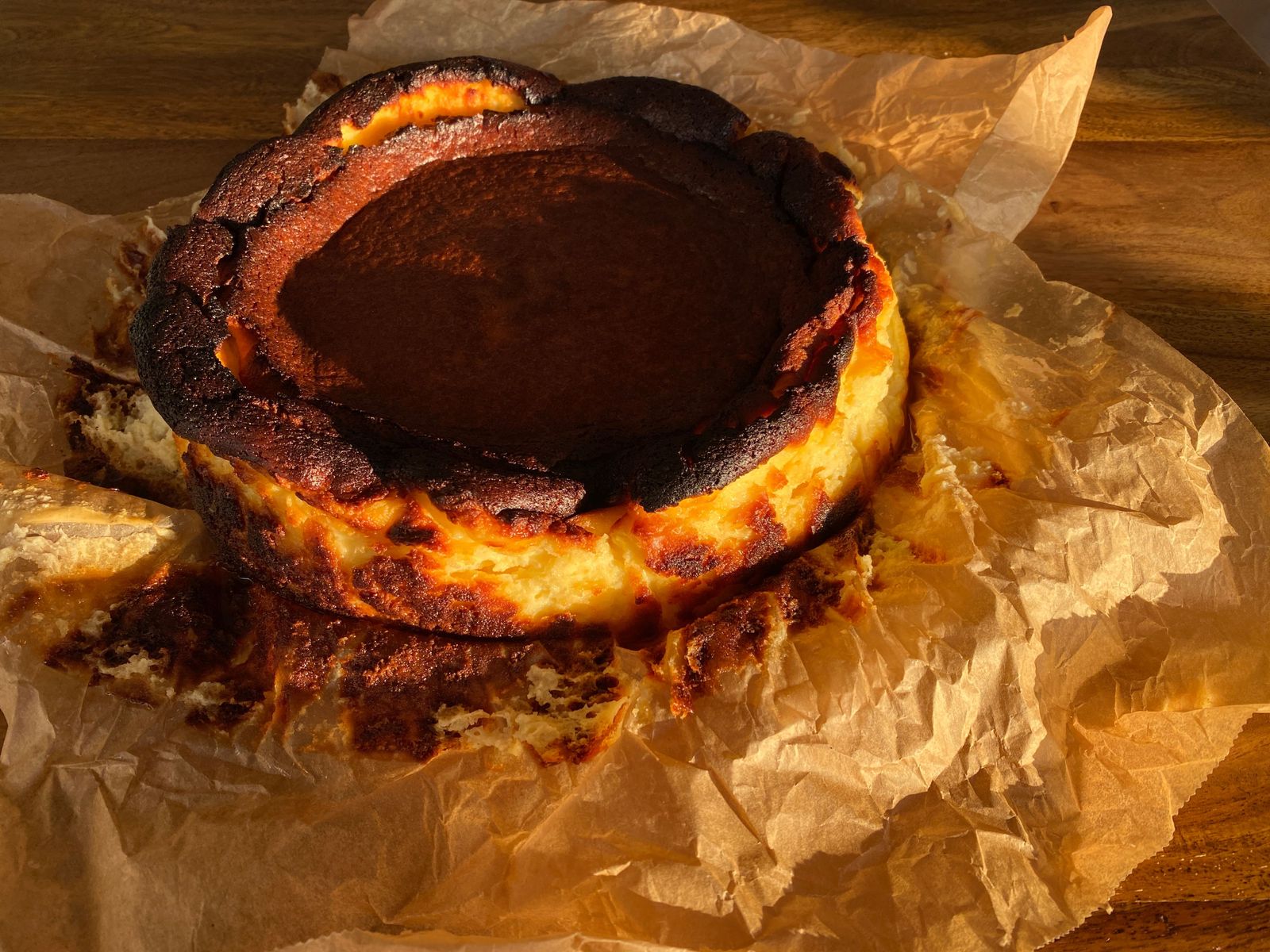 Rezept für Burnt Basque Cheesecake - Desserts & Süßspeisen ...