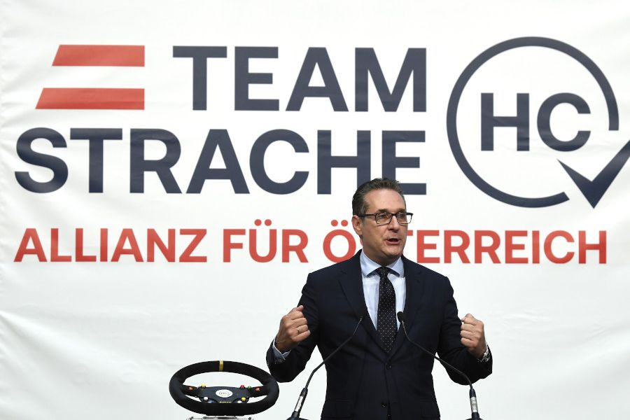 Fürs "Team HC Strache" kann aus Jugoslawien gespendet werden ...