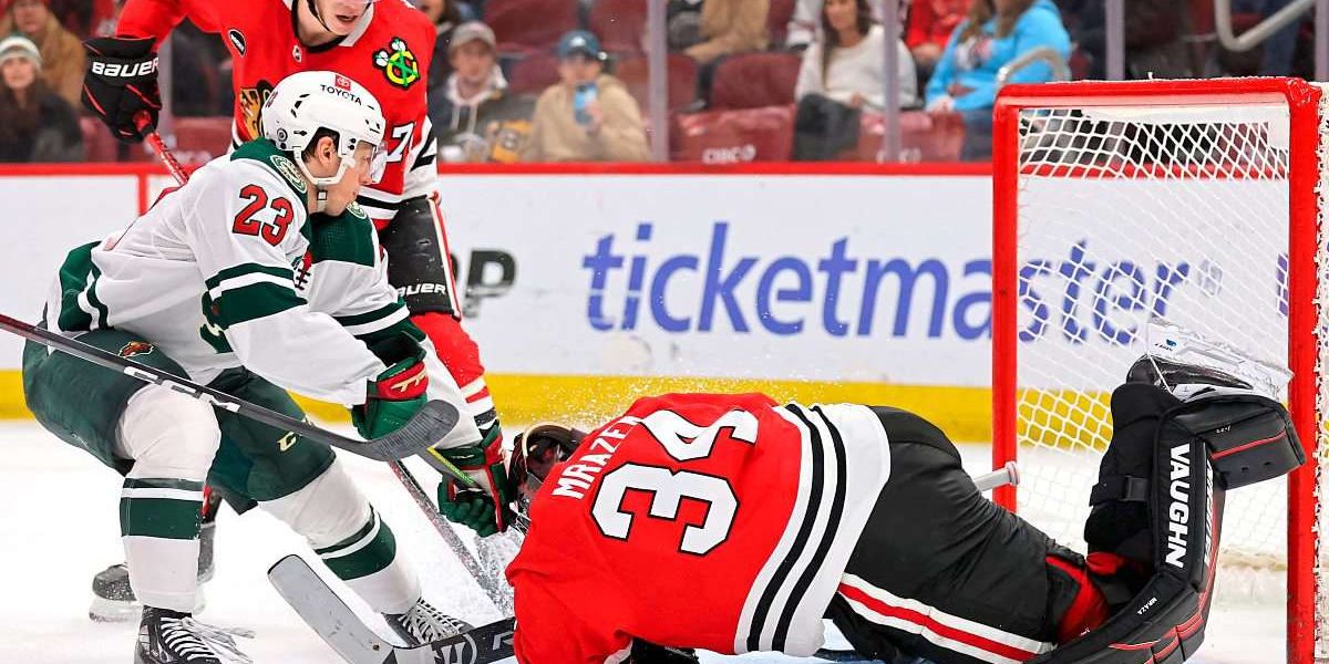 Rossi feiert mit Minnesota in NHL knappen Auswärtssieg in Chicago ...