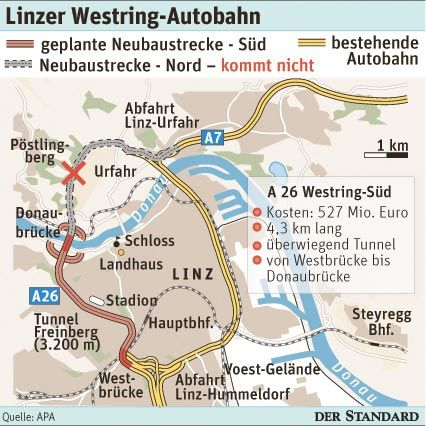 Bund, Land und Stadt einigen sich auf Westringerl - Oberösterreich ...