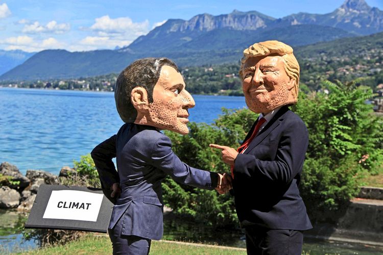 Trump, der allzu sichtbare Elefant im Raum - Frankreich - derStandard ...