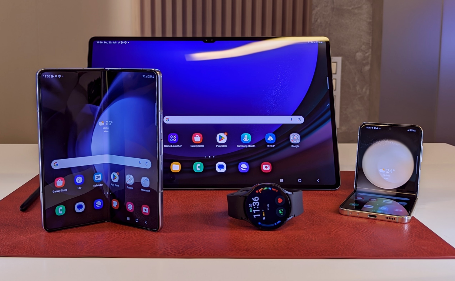 Neue Falthandys Samsung Stellt Galaxy Z Fold 5 Und Z Flip 5 Vor