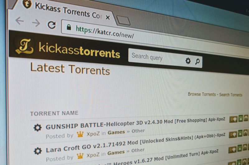 KickassTorrents: Die Rückkehr der größten Piratenseite - Netzpolitik ...