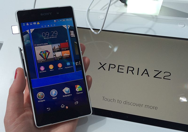 Sony Xperia Z2 im Hands-On: Wasserdichter Androide mit 4K-Camcorder ...
