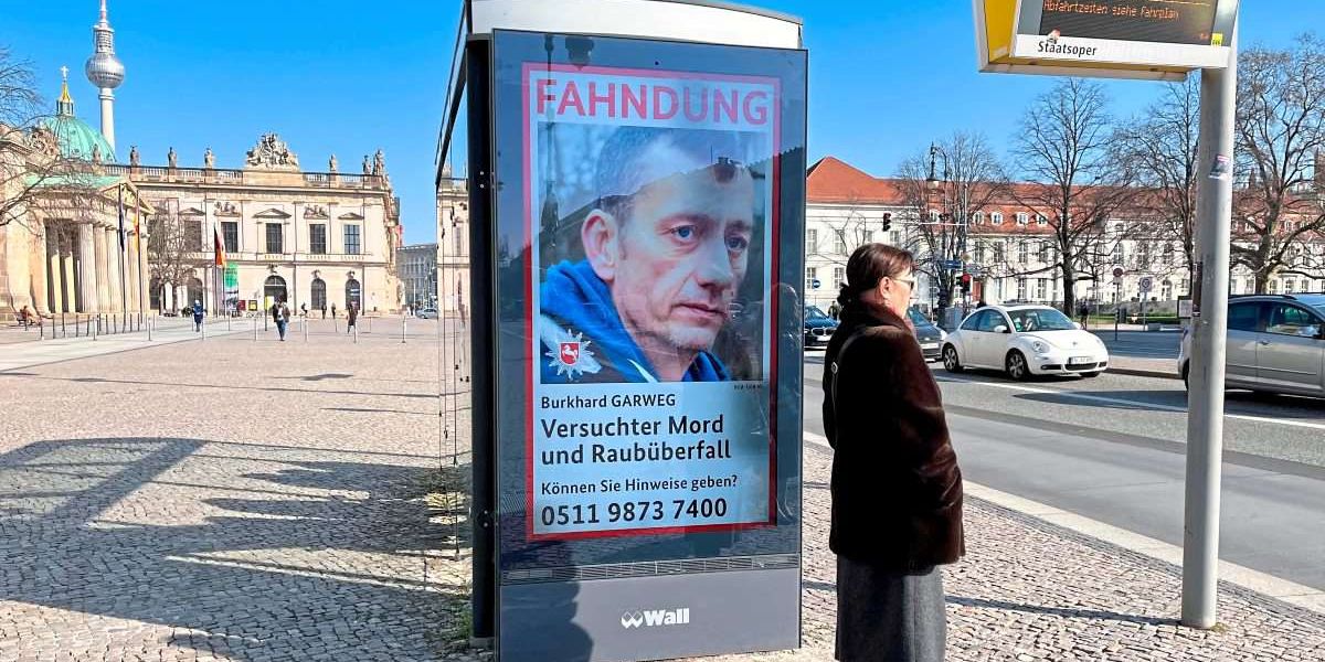 RAF-Terrorverdächtiger Garweg meldet sich aus Untergrund zu Wort ...