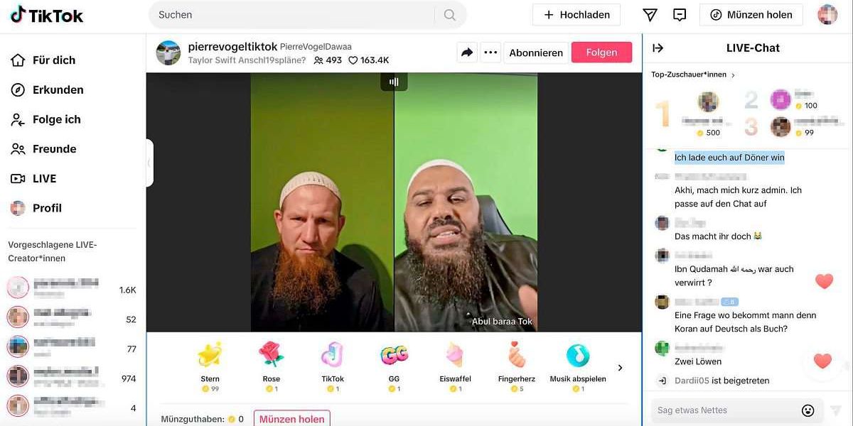 Terrorpläne gegen Swift-Konzerte: Deutsche Salafisten distanzieren sich ...