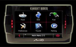Knight Rider GPS von Mio: KITT sagt die Route an - Innovationen ...
