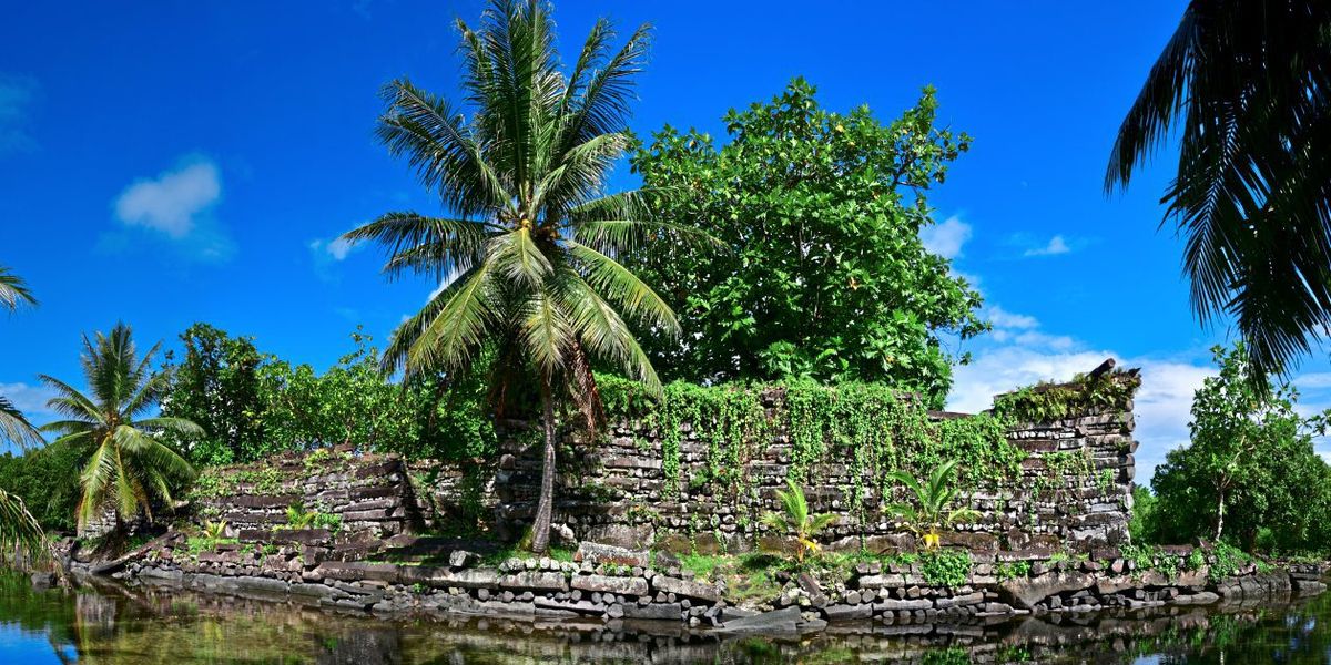 Künstliche Inseln im Pazifik wurden schon im 11. Jahrhundert gebaut ...