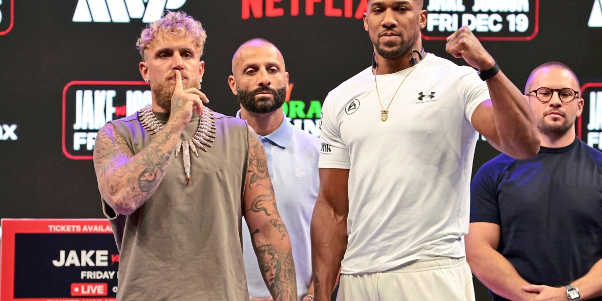 Wenn Anthony Joshua auf Jake Paul trifft: "Er muss drüberfahren wie ...