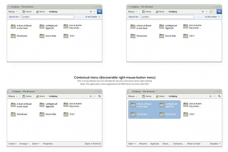 Neue Oberfläche soll den GNOME File Manager schlanker machen - Linux ...