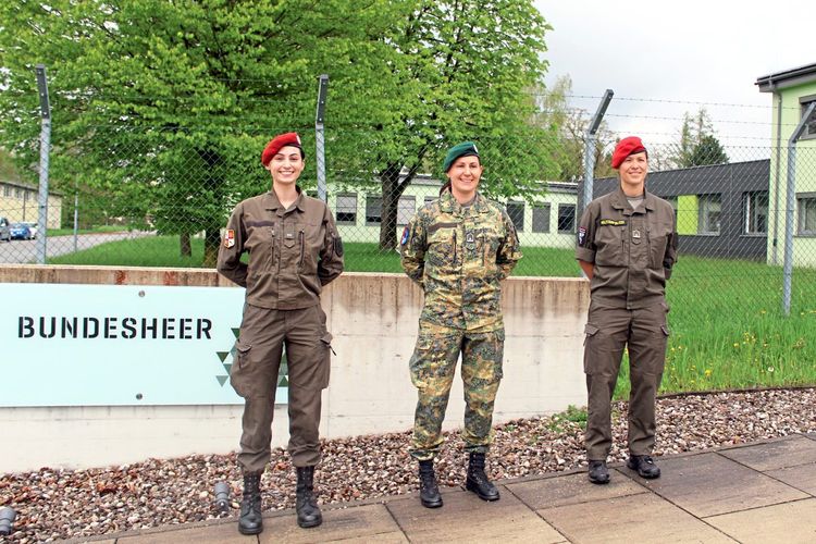 Damit mehr Frauen zum Heer gehen, ist ein Kulturwandel nötig ...