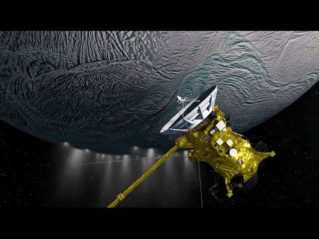 NASA-Raumsonde Cassini auf dem Weg in Enceladus' Eiswolke - Weltraum ...