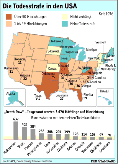 USA verweigern verurteilten Ausländern konsularischen Beistand ...