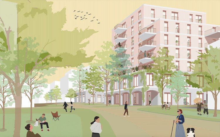 Seecarré: Wie das nächste Quartier der Seestadt Aspern aussehen wird ...