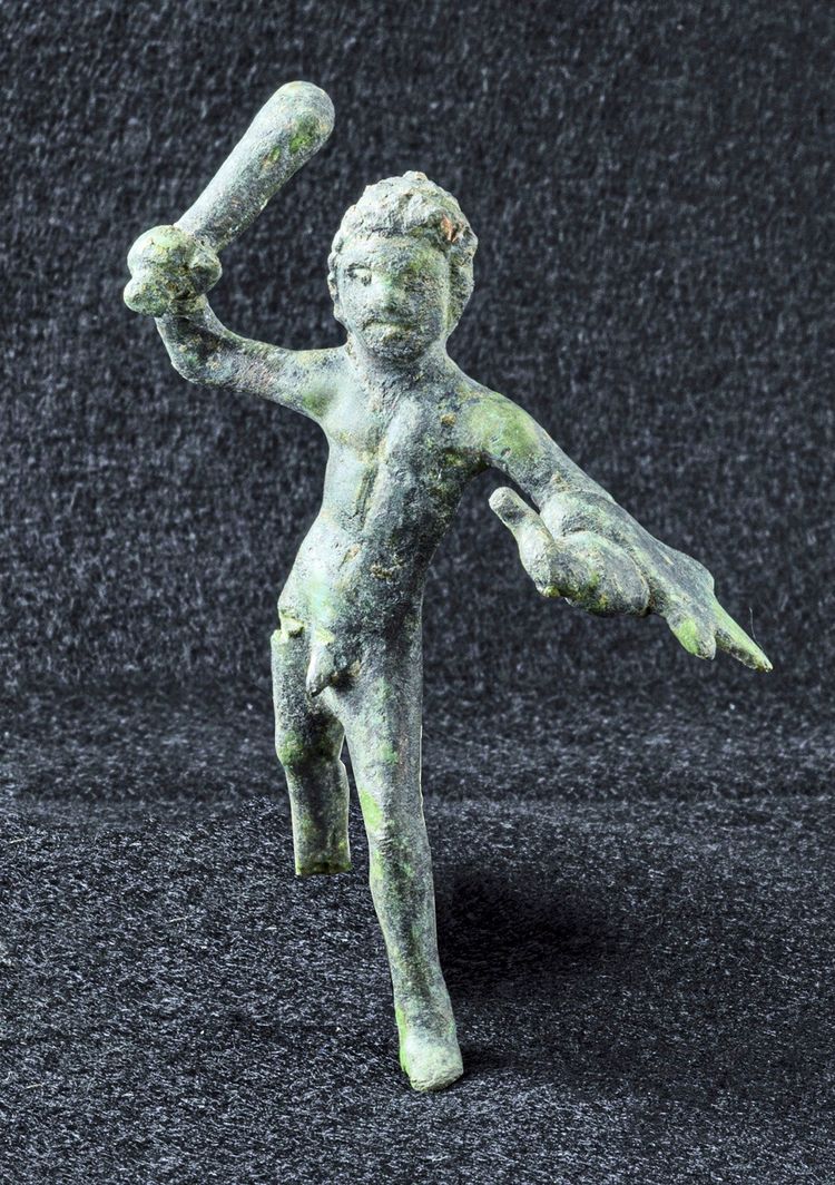 Herkules-Schrein, angefüllt mit Bronzestatuetten, in Rom entdeckt ...