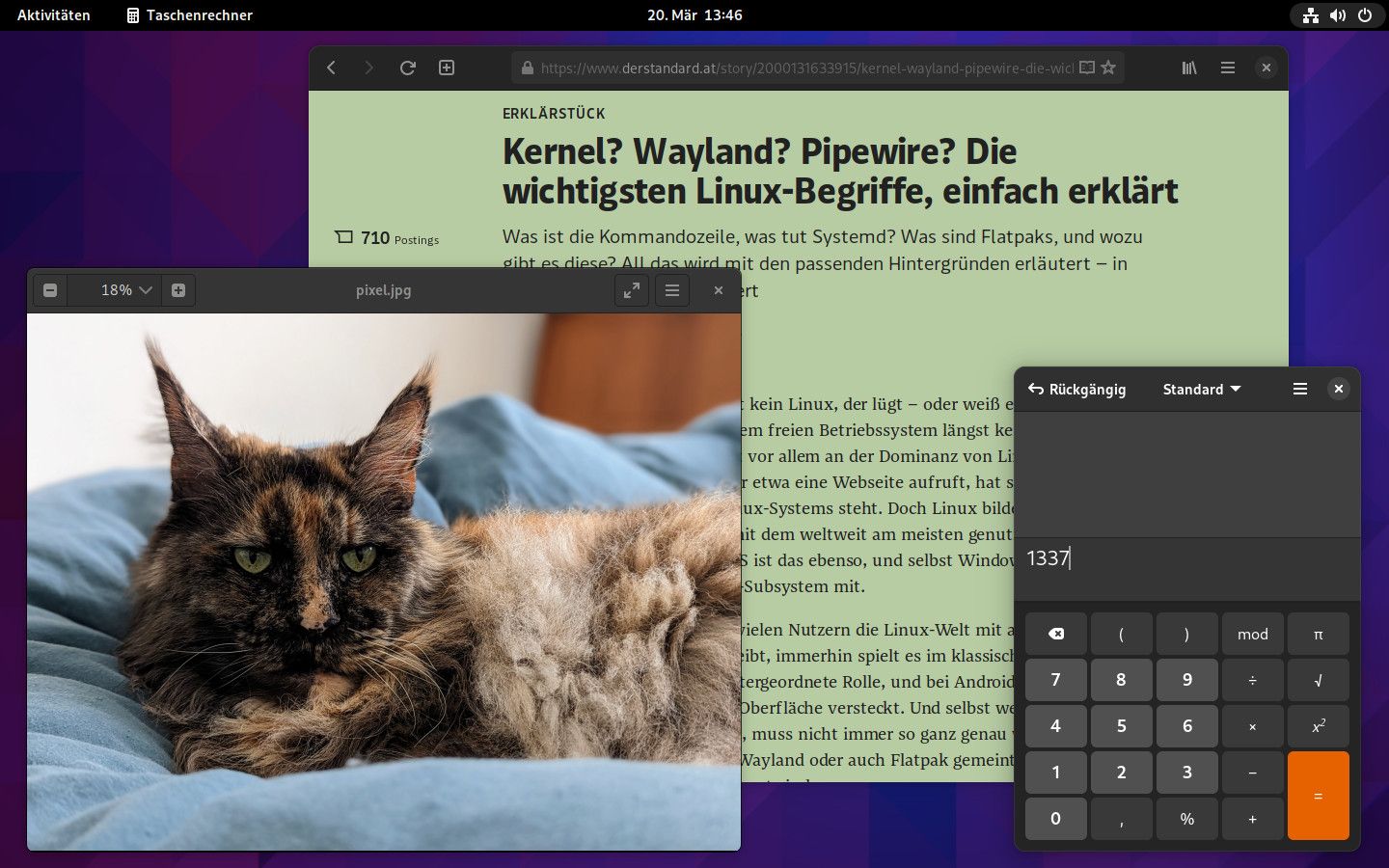 Gnome 44 ist da: Viel Feinschliff macht den Linux-Desktop besser ...