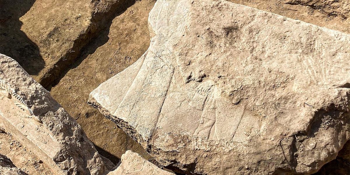 Einzigartiges Relief im assyrischen Königspalast von Ninive entdeckt ...