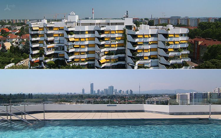 Bei Hitze aufs Dach: Die schönsten Pools in Wien - Wien - derStandard ...