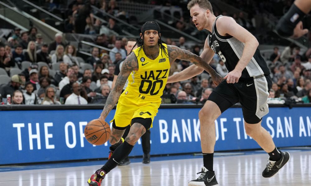 San Antonio Spurs gewinnen 126:122 gegen Utah Jazz - Basketball ...