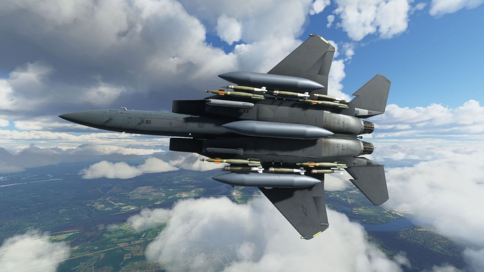 Kampfflugzeug F-15 demnächst im "Microsoft Flight Simulator" erhältlich ...