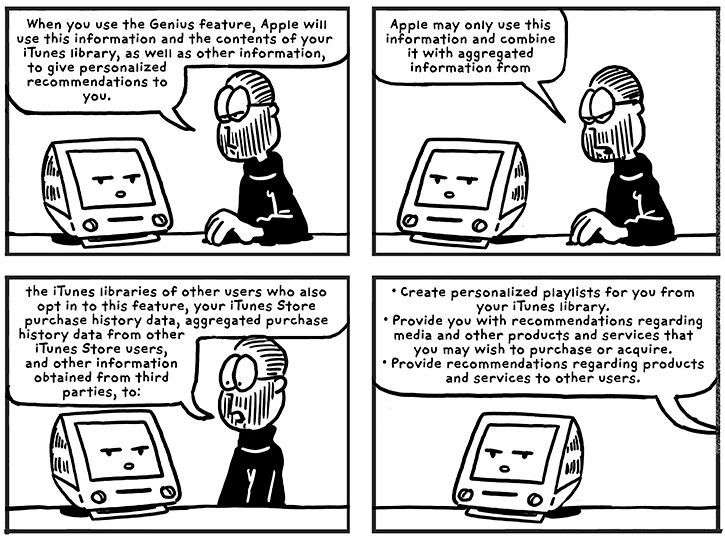 Künstler macht Apples Geschäftsbedingungen zu Comics - Apple ...