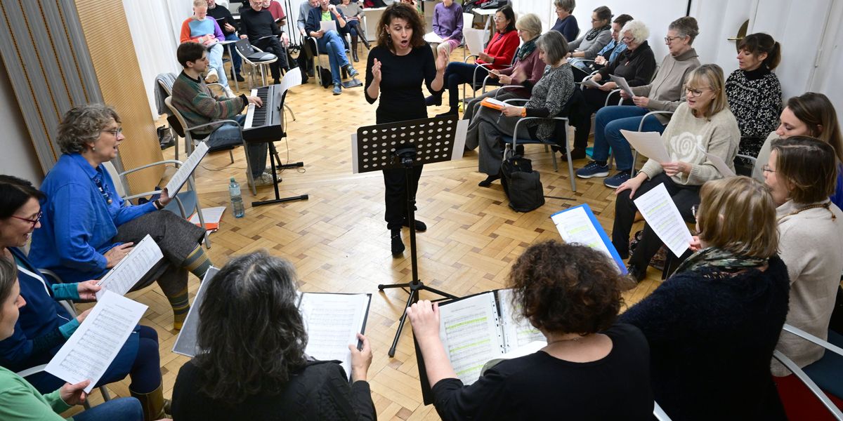 Singen und jubilieren, gemeinsam im Chor – das macht glücklich ...