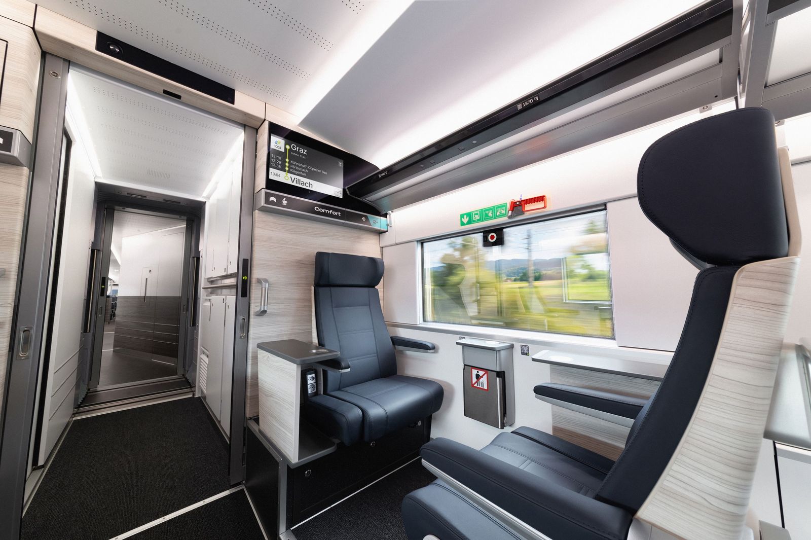 Das sind die neuen Hochgeschwindigkeitszüge der Westbahn - Reisen ...