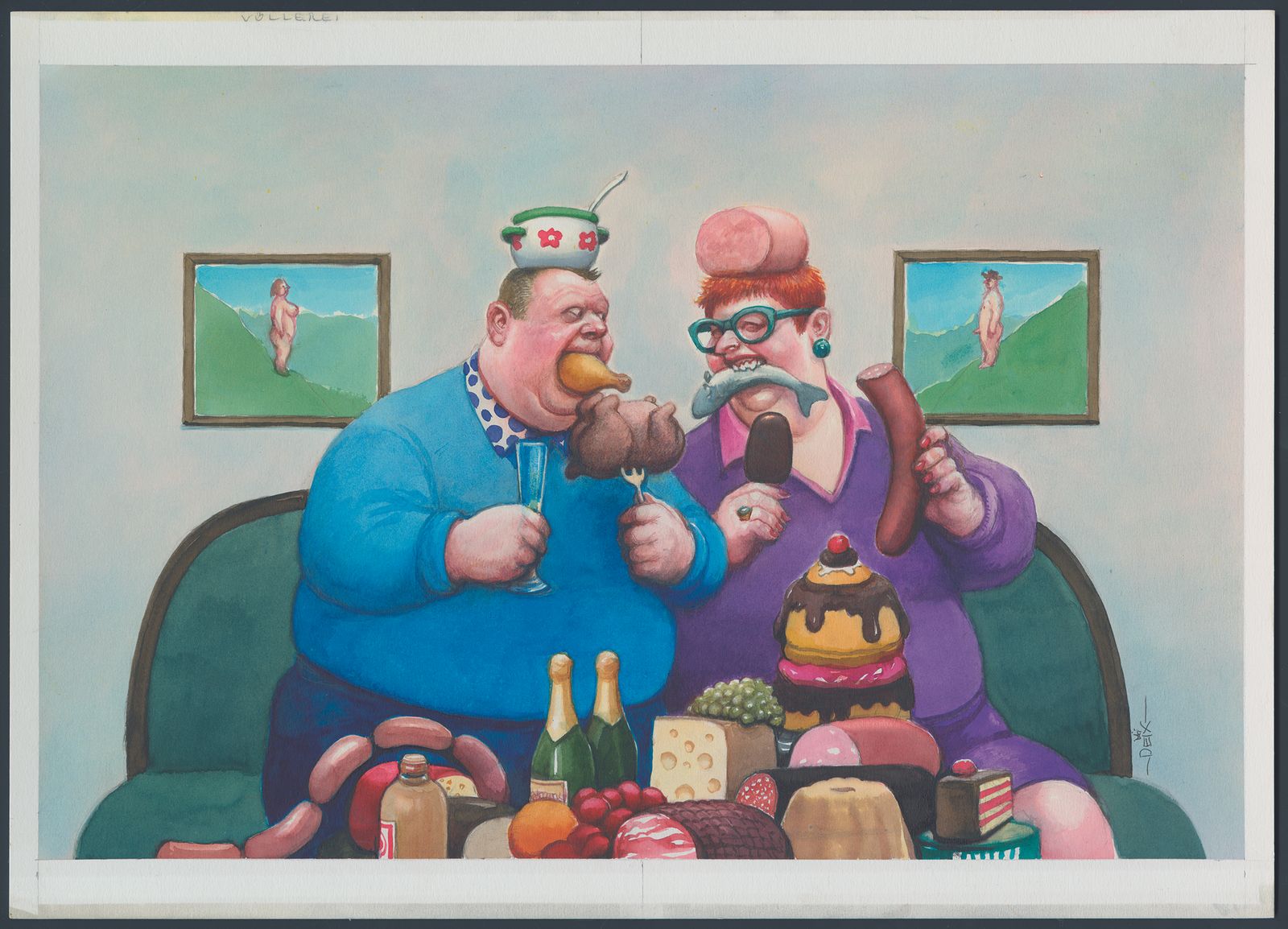 70 Jahre Deix: Katzenkönig und Zumpferlkaiser - Kultur - derStandard.at ...