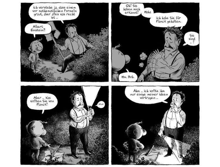 Quantenphysiker als Comic-Helden: Tüfteln mit Einstein, Planck & Co ...
