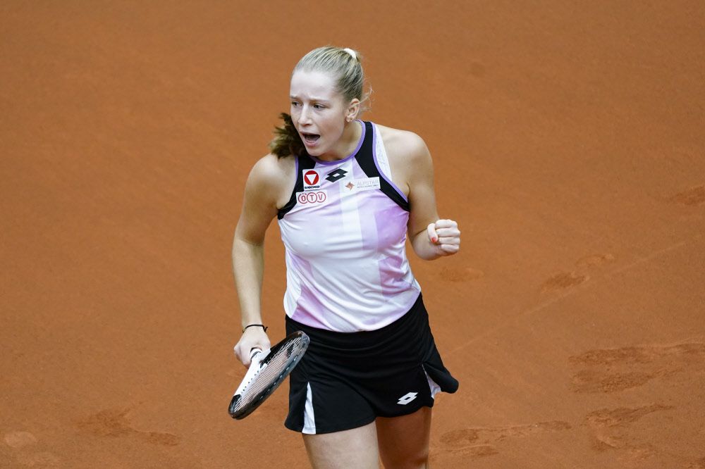 Sinja Kraus steht beim WTA-Turnier in Bogota im Achtelfinale - Tennis - derStandard.de › Sport