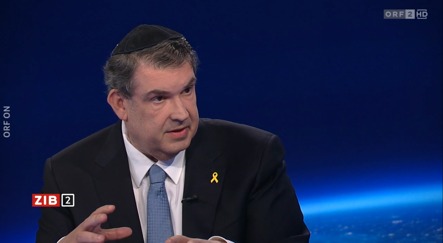 IKG-Präsident zweifelt in der "ZiB 2" an den Hungerzahlen aus Gaza ...