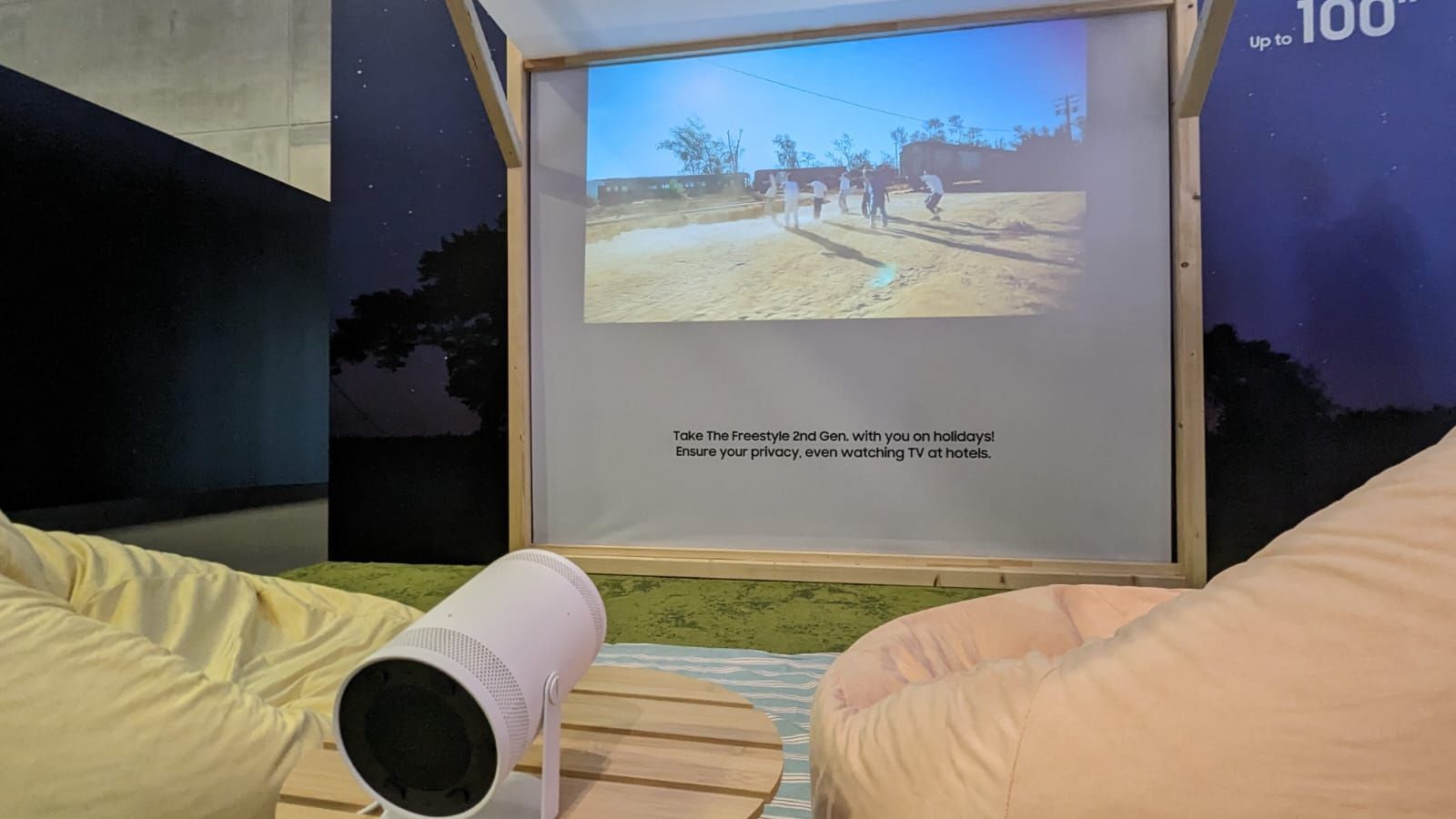 Koffer-TV und Mini-Beamer: LG und Samsung wollen Fernsehen auf den ...