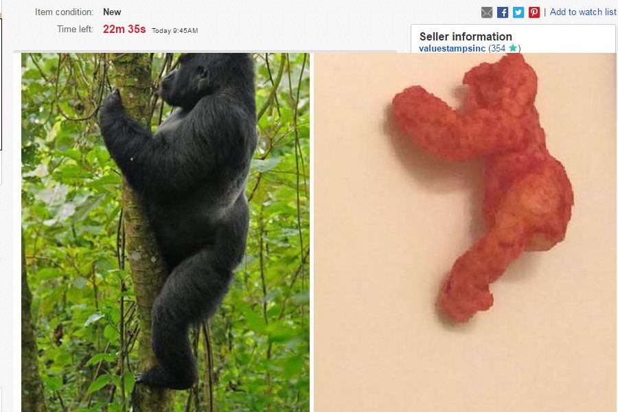 Cheeto-Harambe: "Affen-Snack" erzielt 100.000 Dollar auf Ebay - Webmix ...
