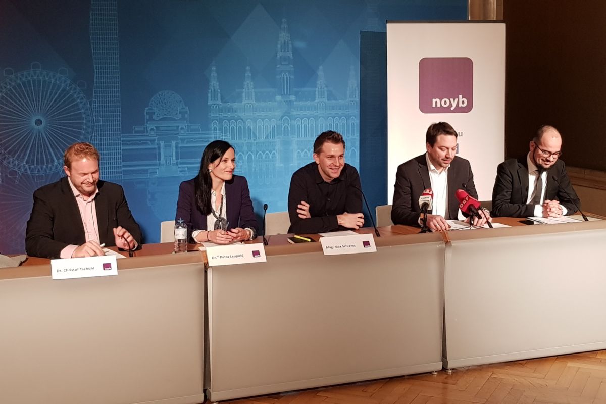 Max Schrems gründete in Wien Datenschutz-NGO NOYB - Netzpolitik ...