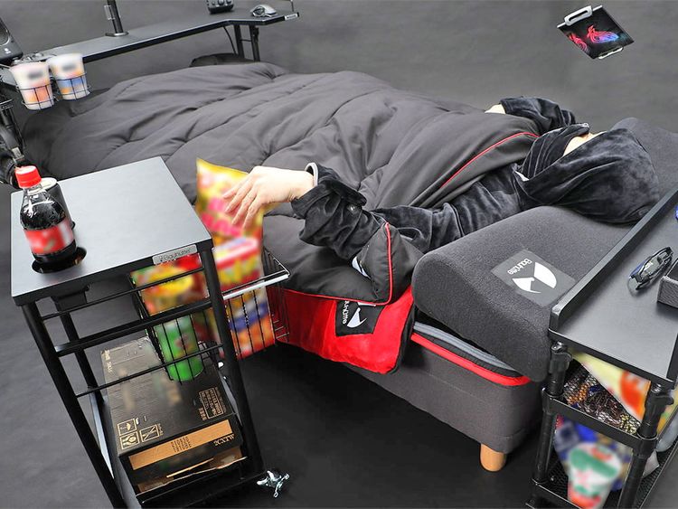 Nie wieder aufstehen: Das Gamer-Bett ist da - Gaming-Hardware ...