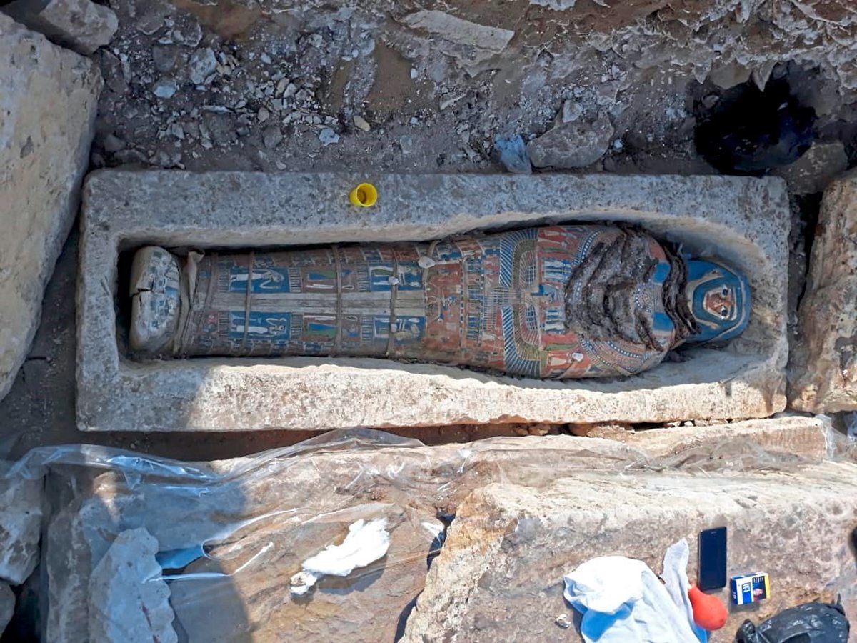 Acht Mumien aus der Spätzeit bei Gizeh ausgegraben - Archäologie - derStandard.de › Wissen und ...